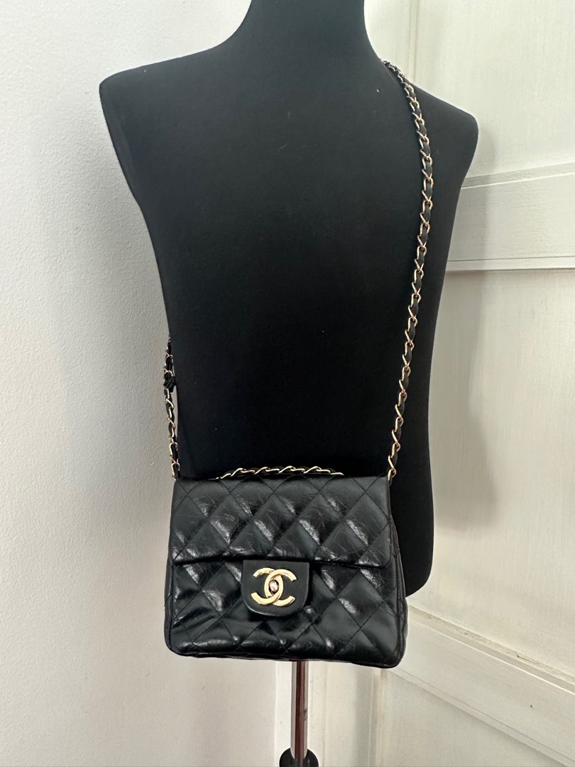 CHANEL MINI CLASSIC SLING BAG, Women's Fashion, Bags & Wallets, Cross ...