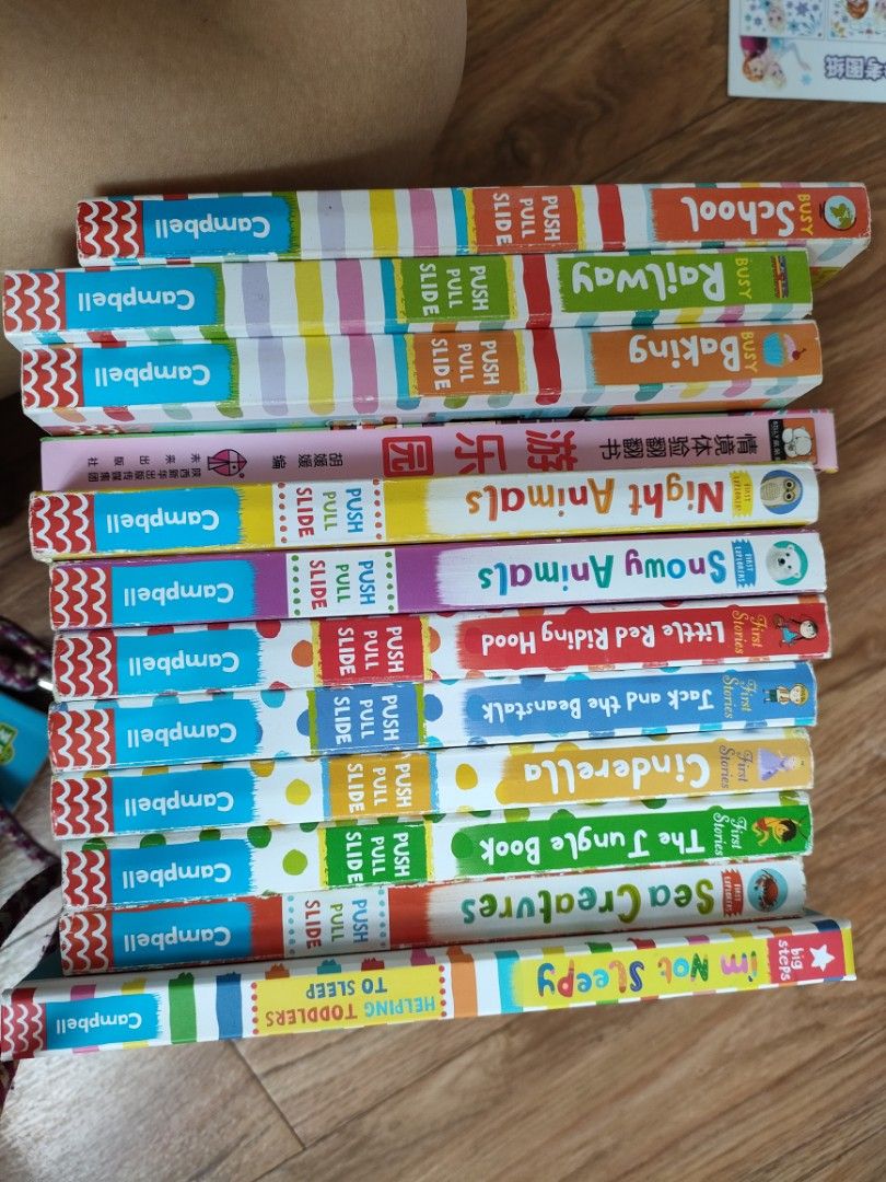 Children pull out books, Hobbies & Toys, Books & Magazines, Children's ...