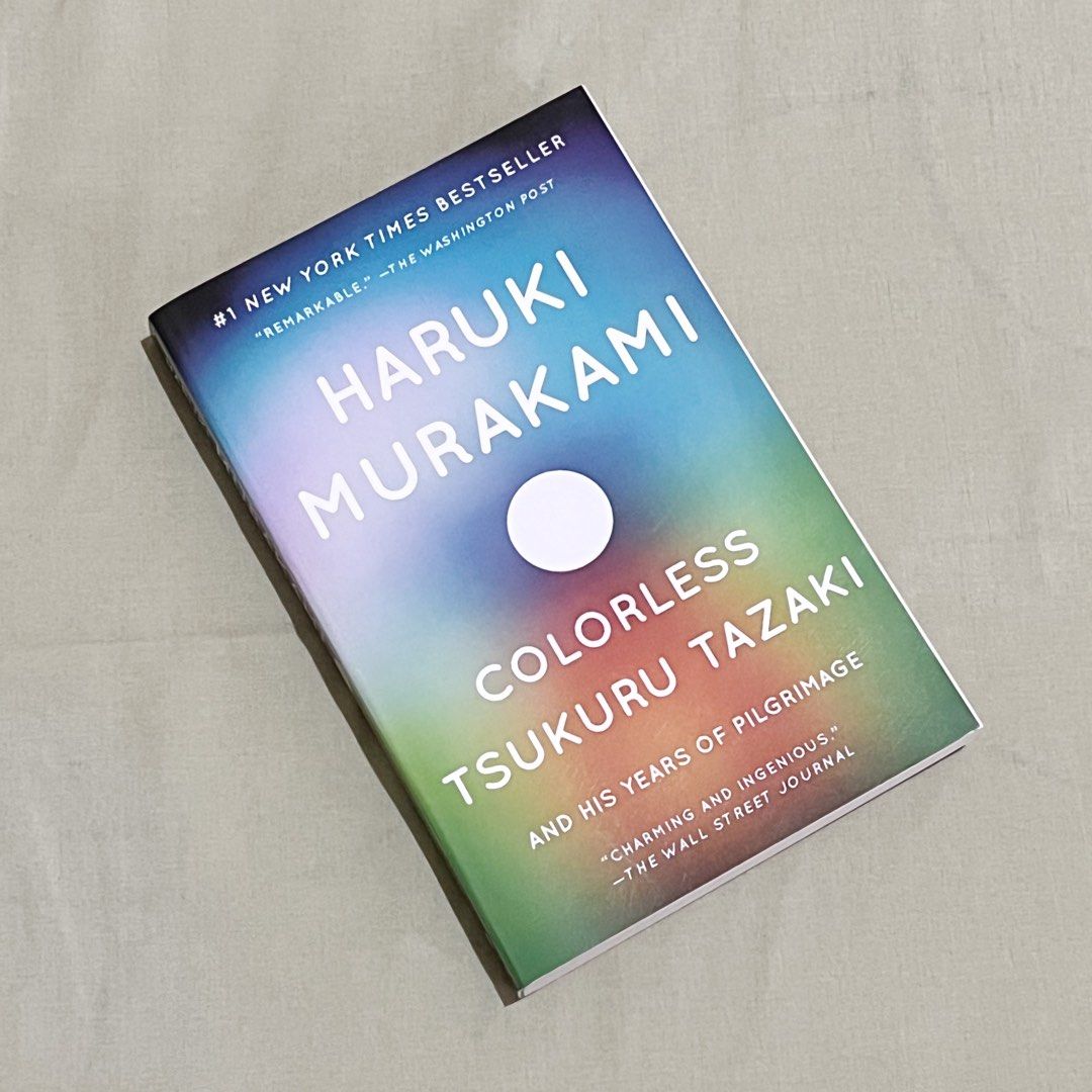 Colorless Tsukuru Tazaki by Haruki Murakami, Hobbies & Toys, Books ...