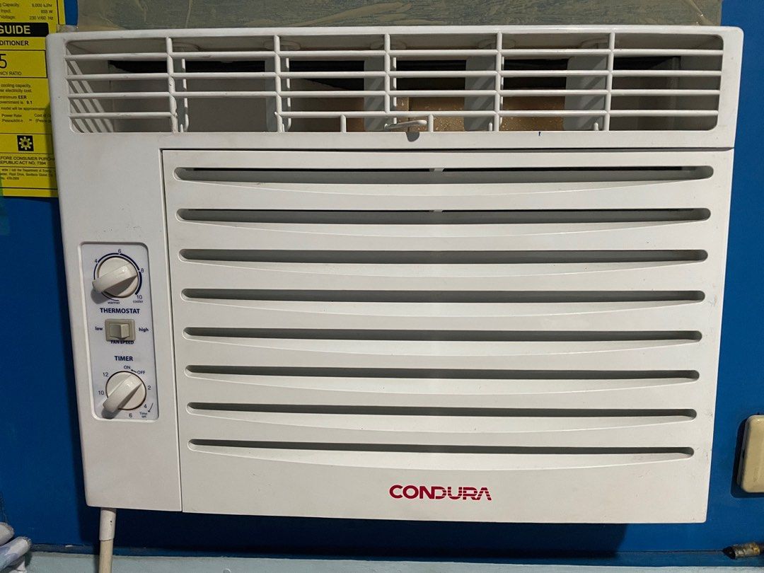 Condura 1HP window type, TV & Home Appliances, Air Conditioning and ...