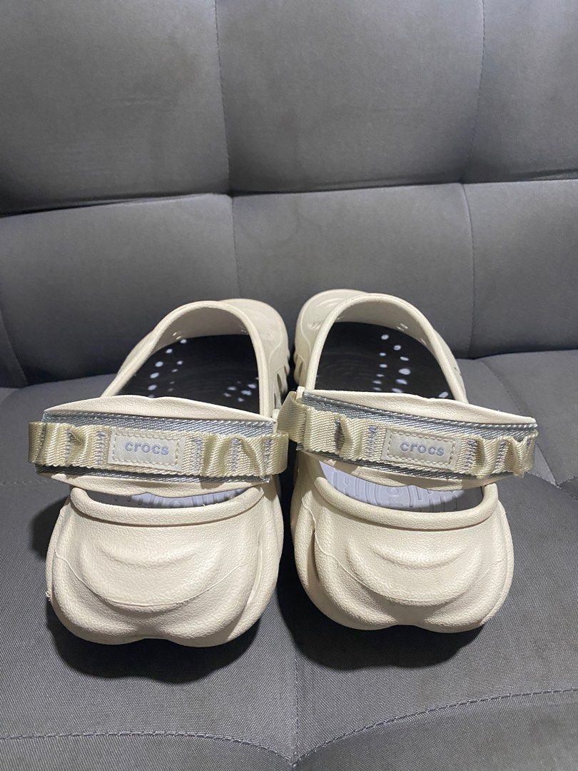 Crocs Echo Stucco M11, Men's Fashion, Footwear, Slippers & Slides on Carousell