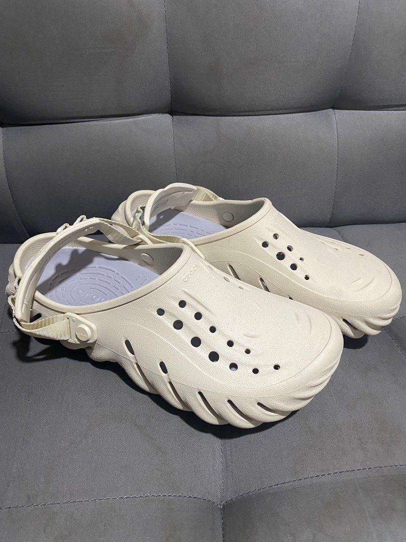 Crocs Echo Stucco M11, Men's Fashion, Footwear, Slippers & Slides on Carousell
