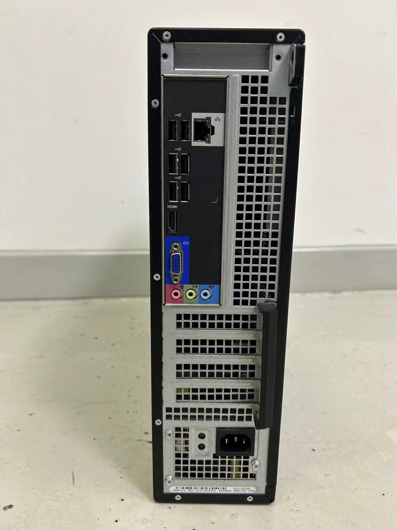 DELL電腦主機 超薄機身 i7 3770@3.40GHz 內存DDR3 8G HDD 500G win10系統, 電腦＆科技, 桌上電腦 ...