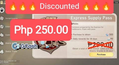 🔥DISCOUNTED🔥 Express Supply Pass Honkai Star Rail, Video Gaming, Video ...