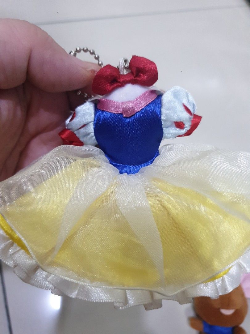 Disney Cinderella's dress strap and mouse finger puppet, Hobbies & Toys ...