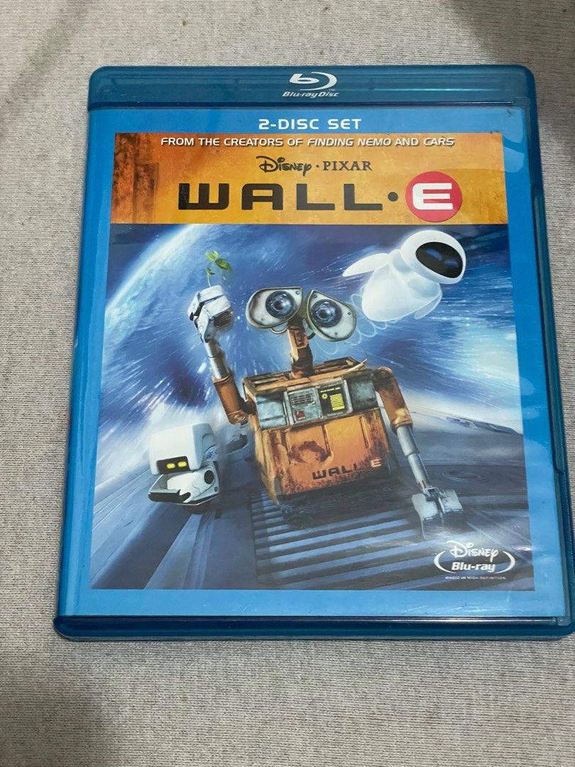 Disney Pixar - Wall E Blu-ray 雙牒版, 興趣及遊戲, 音樂、樂器 & 配件, 音樂與媒體 - CD 及 DVD - Carousell