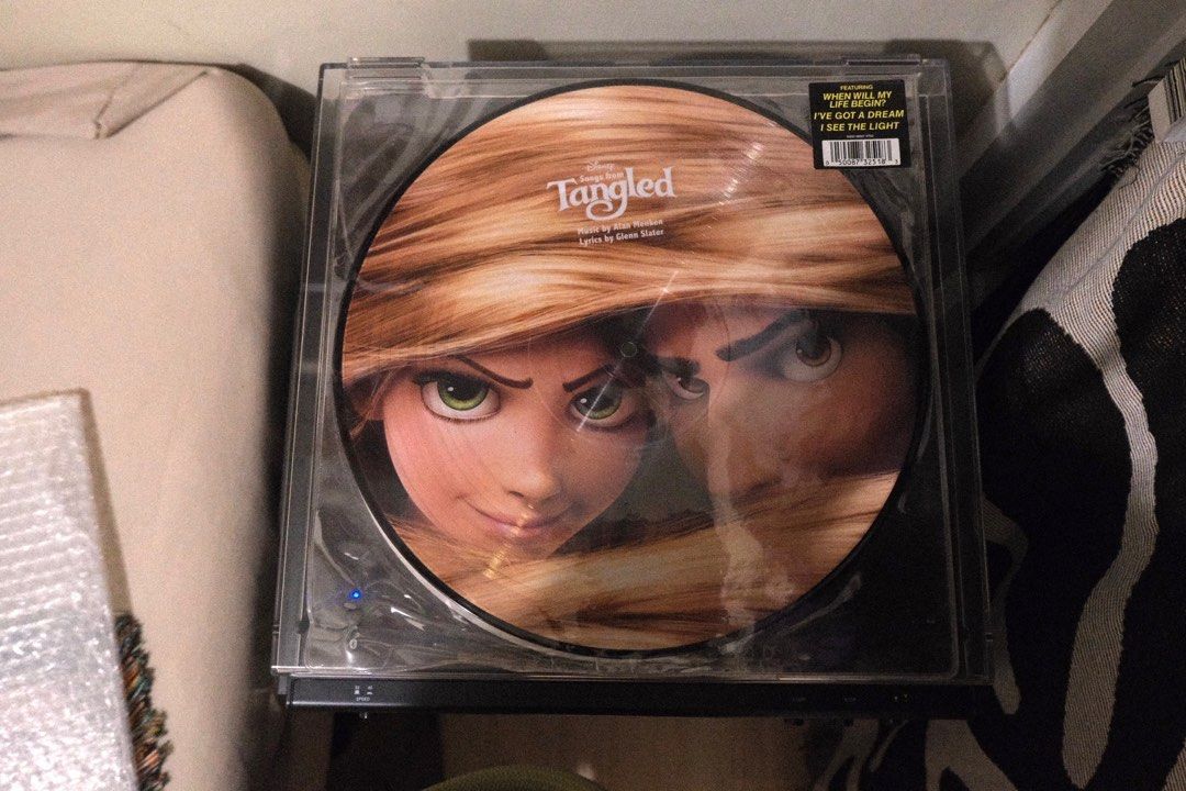 Disney Tangled Original Soundtrack Vinyl, Hobbies & Toys, Music & Media ...