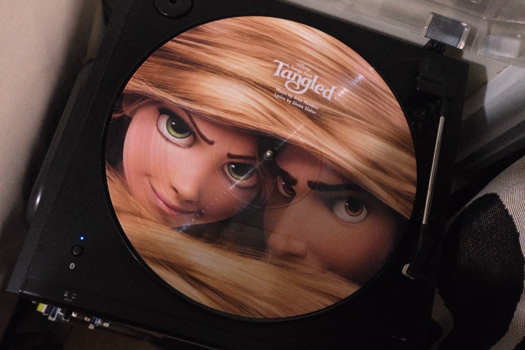 Disney Tangled Original Soundtrack Vinyl, Hobbies & Toys, Music & Media ...