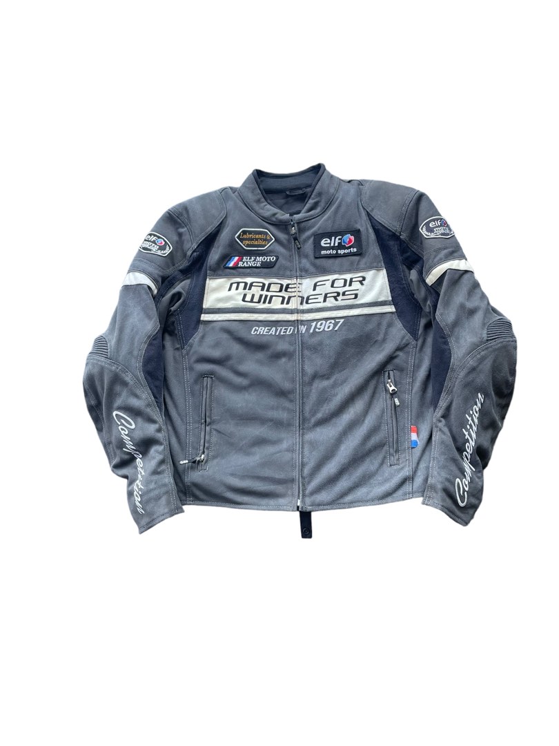 Elf Moto Racing Jacket, Men's Fashion, Coats, Jackets and Outerwear on ...