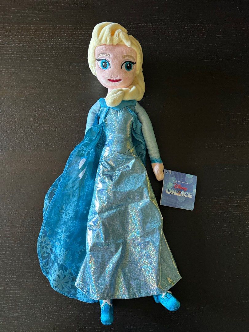 Elsa soft plush toy (Disney on Ice edition), Hobbies & Toys, Toys ...