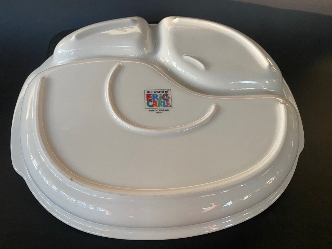 Eric Carle: The Very Hungry Caterpillar Dinner Lunch Divided Plate ...