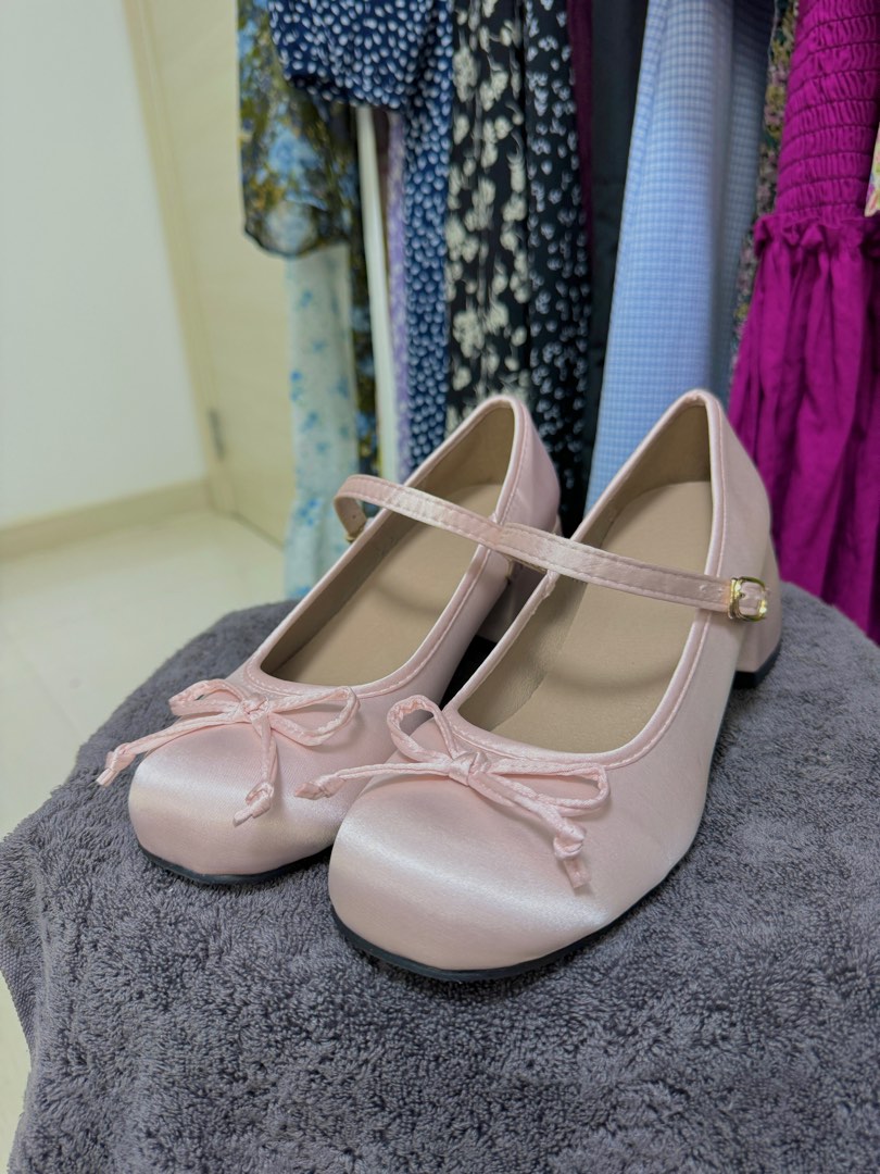 French Style Balletcore Mary Jane Shoes - Coquette 🎀, Women's Fashion ...