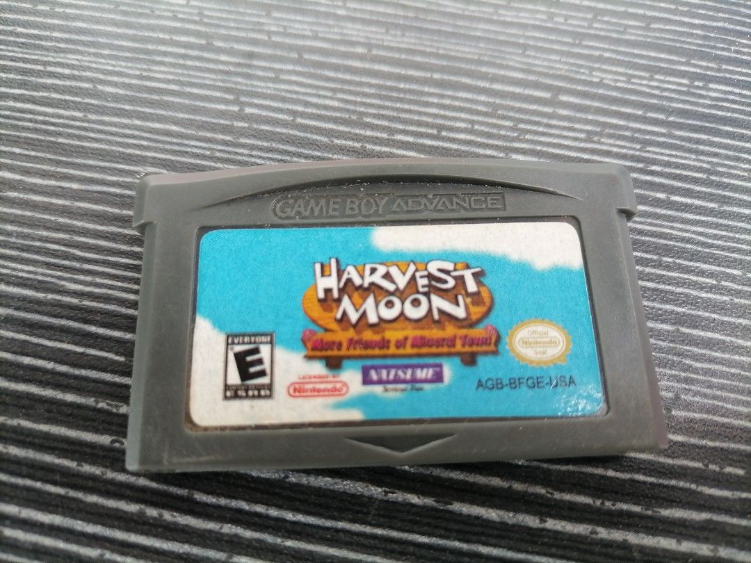 Gameboy advance game Harvest moon more friends of mineral town(bootleg ...