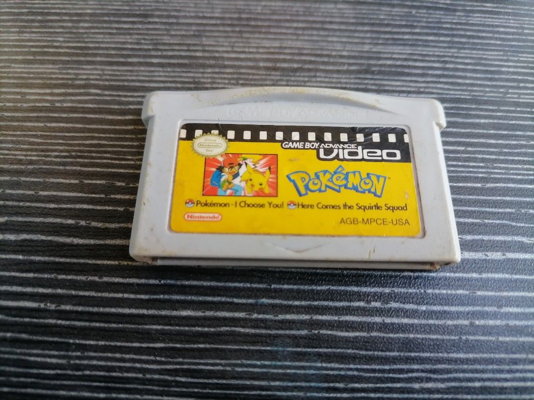Gameboy advance movie Pokémon I choose you(original), Video Gaming ...