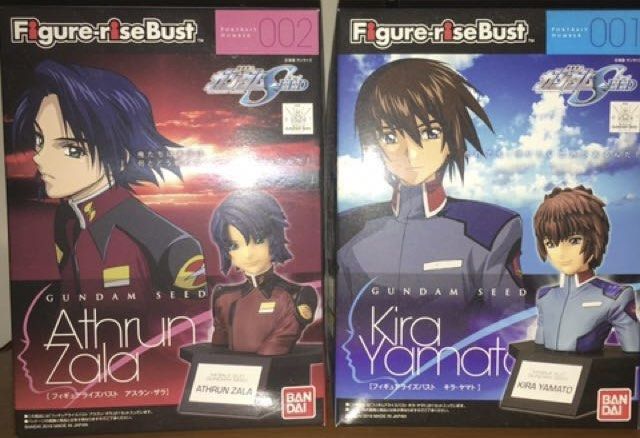 Gundam seed figure rise bust - Kira Yamato / Arthurn Zala - Gundam seed ...