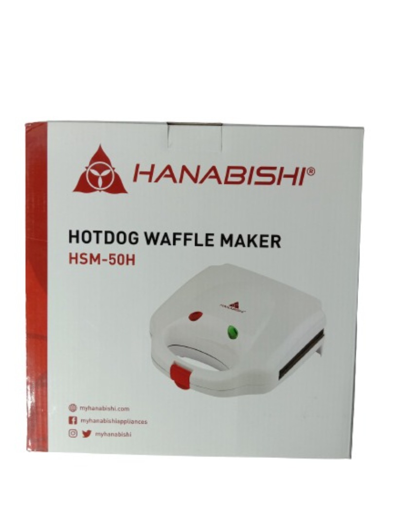 Hanabishi Sandwich Maker HSM50H, TV & Home Appliances, Kitchen ...