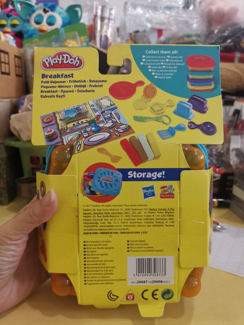 Hasbro Play-Doh Breakfast Series Kids Toys, Hobbies & Toys, Toys ...