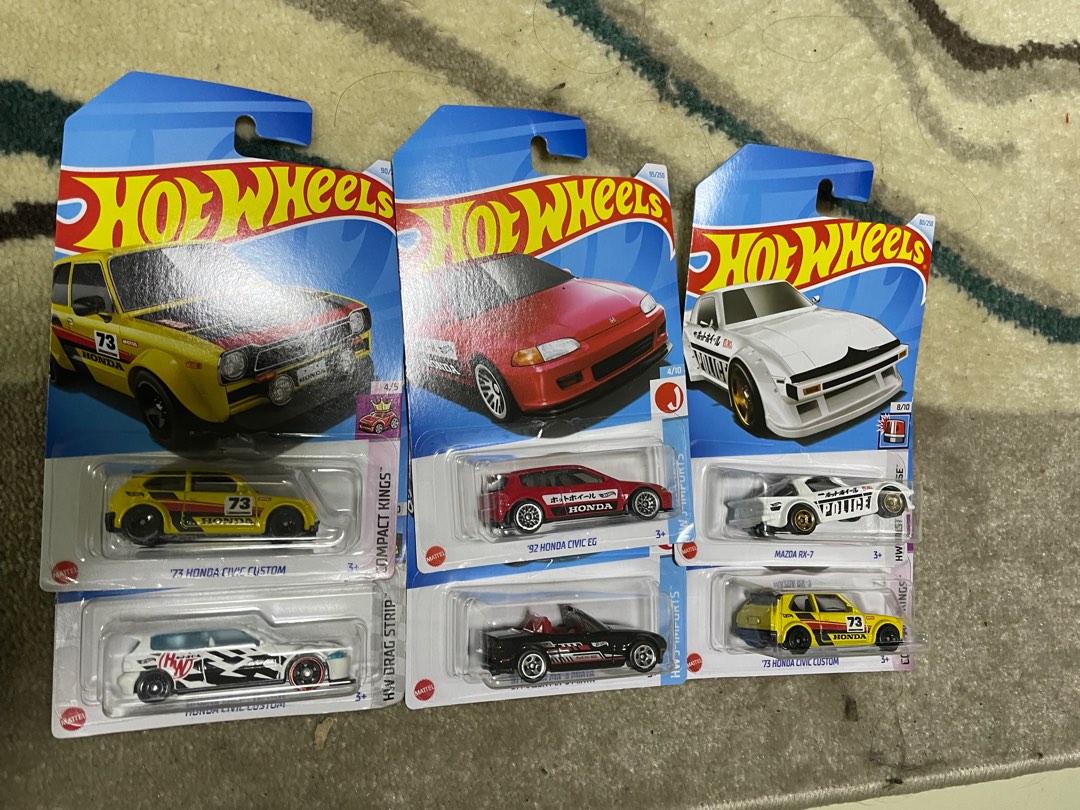 Hotwheels JDM car Honda/Mazda, Hobbies & Toys, Toys & Games on Carousell