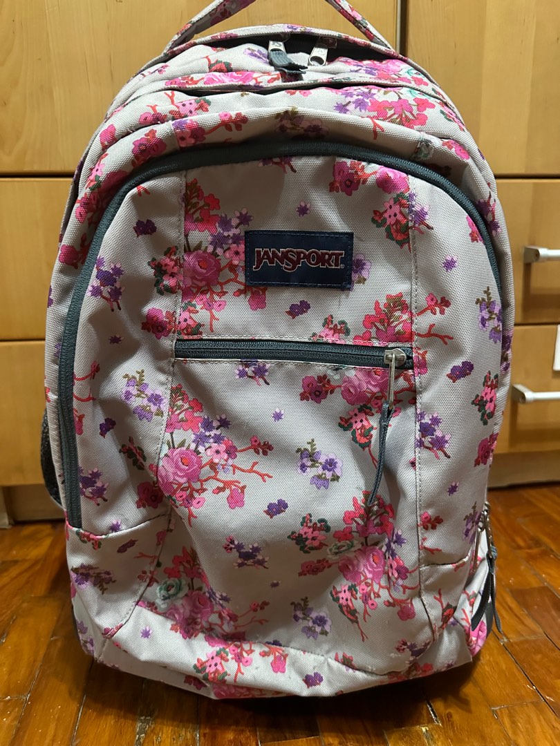 Jansport Trolley Backpack, Women's Fashion, Bags & Wallets, Backpacks ...