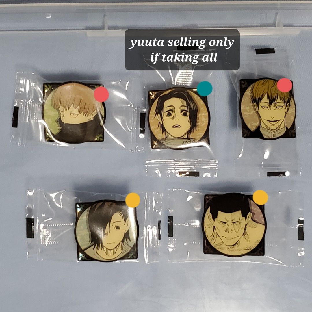Jujutsu Kaisen JJK Jump pin bagde vol 20 bonus Okkotsu Yuta Yuuta ...