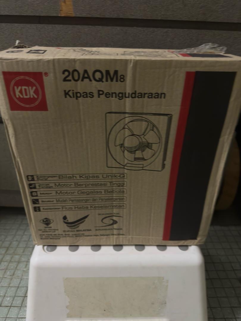 KDK 8"WALL MOUNT PROPELLER EXHAUST / VENTILATING FAN (20AQM8 ...