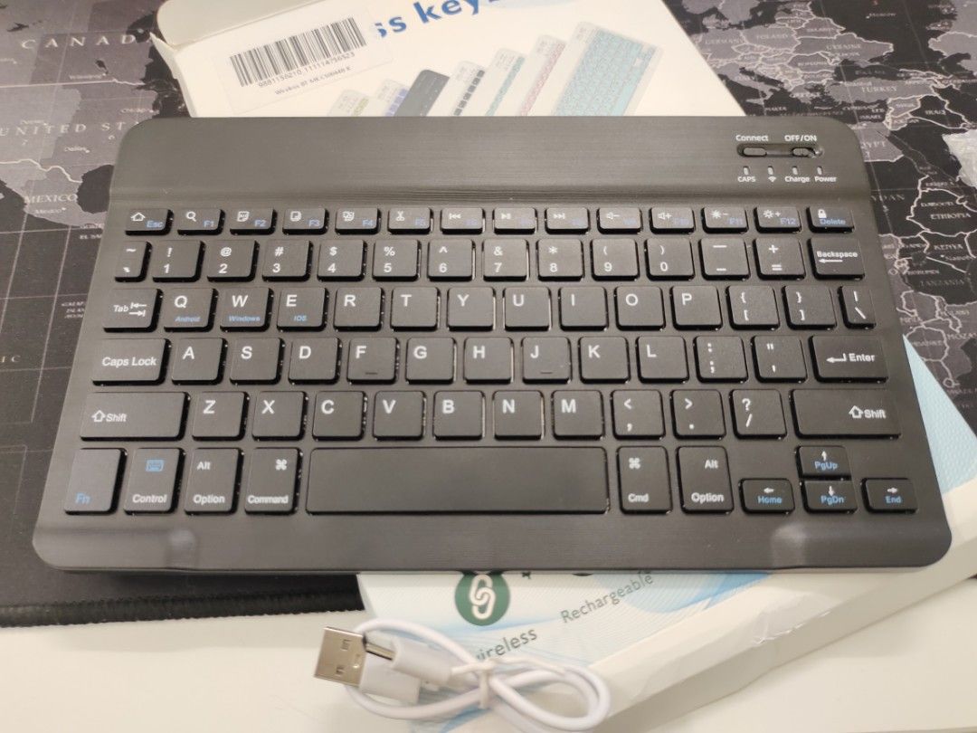 Keyboard Wireless No Brand Wireless BT MK CS0044B-K, Computers & Tech ...