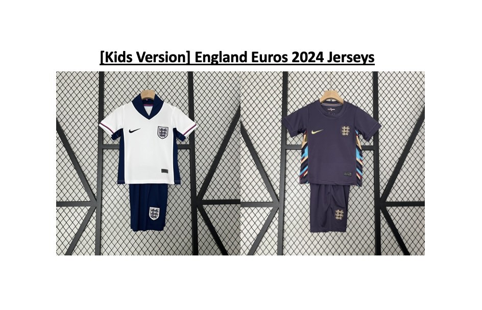[Kids Version] England Euros 2024 Jerseys, Men's Fashion, Tops & Sets ...