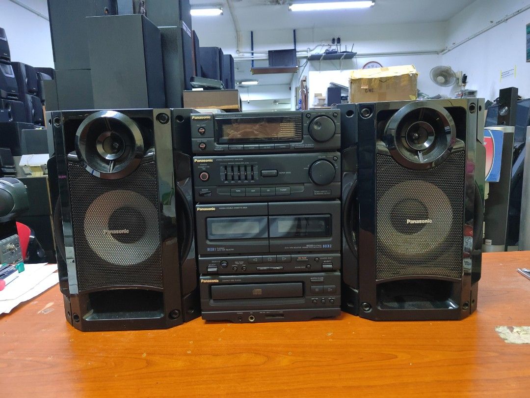 Ku Panasonic mini hifi semi elok, Audio, Soundbars, Speakers ...