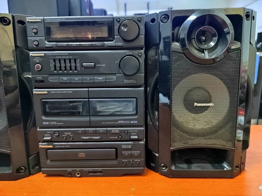 Ku Panasonic mini hifi semi elok, Audio, Soundbars, Speakers ...