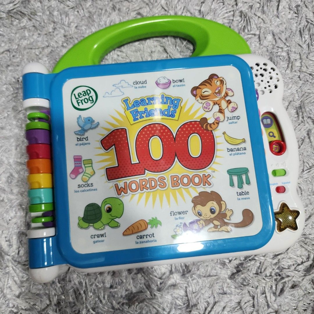 Leapfrog Vtech 100 words book, Hobbies & Toys, Toys & Games on Carousell