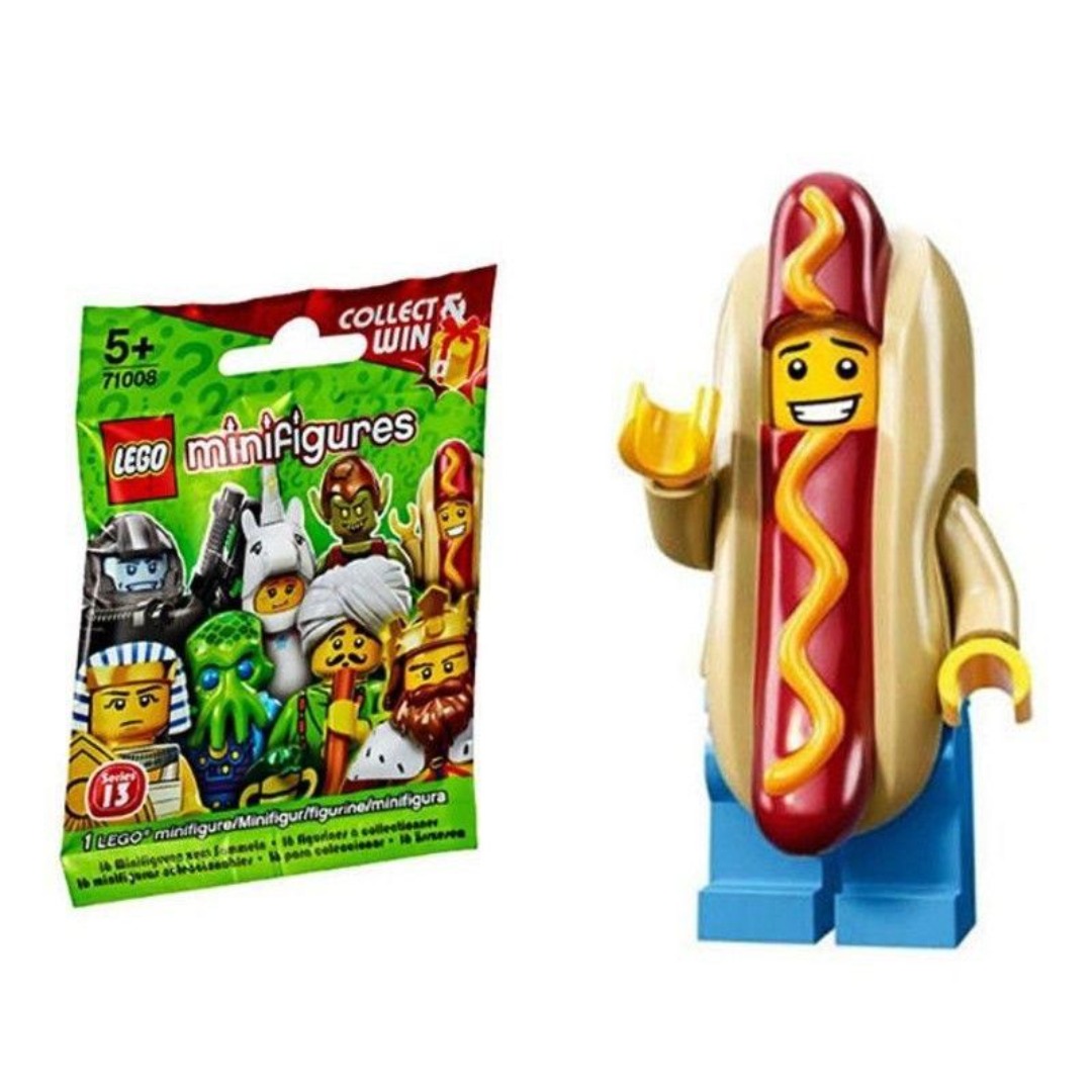 Lego 71008-14 Lego Series 13 Minifigures - Hot Dog, Hobbies & Toys ...