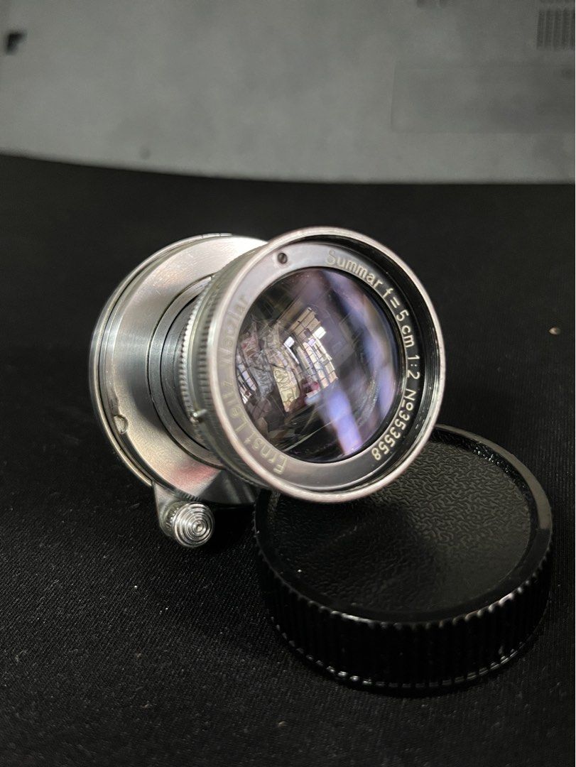 Leica Coated Summar 5cm 50mm 50 2 l39 ltm 手動鏡頭, 攝影器材, 鏡頭及裝備 - Carousell