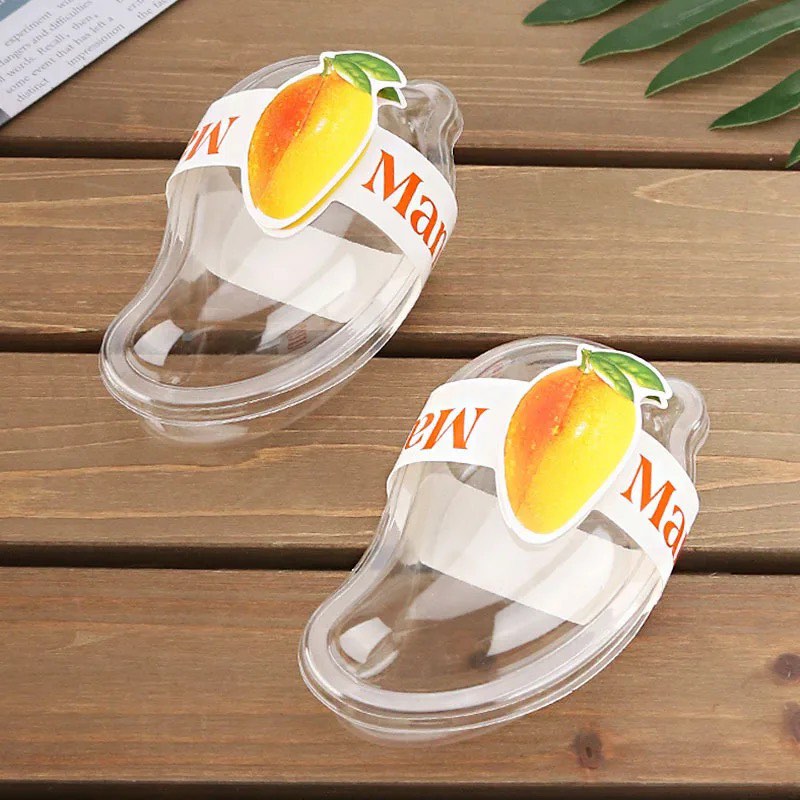 Mango shaped container, Food & Drinks, Packaged & Instant Food on Carousell