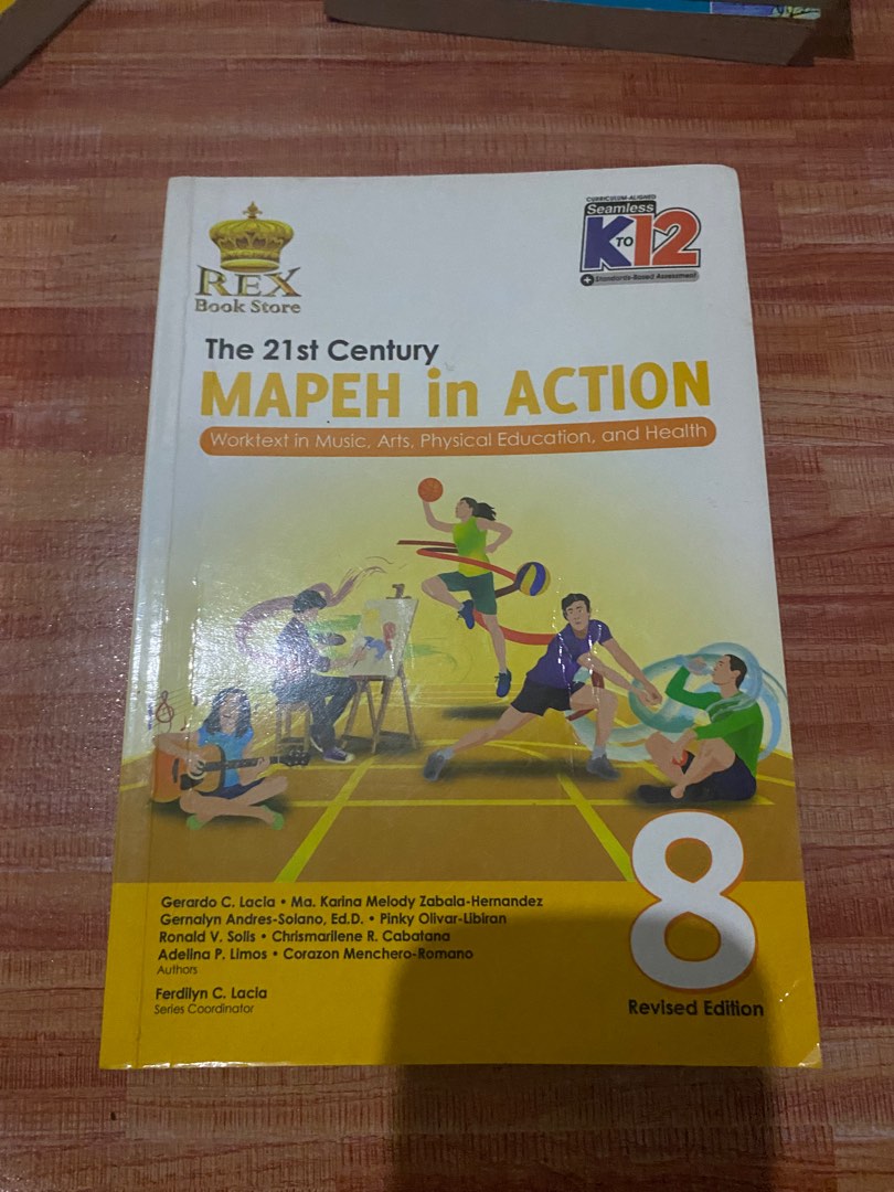 MAPEH in Action 8, Hobbies & Toys, Books & Magazines, Textbooks on Carousell