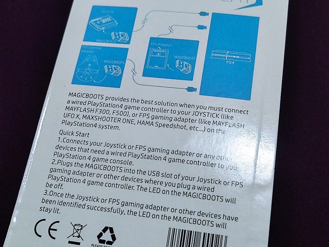 Mayflash Magicboots USB v1.1 PS4 PS5 Arcade Controller Hitbox, Video ...