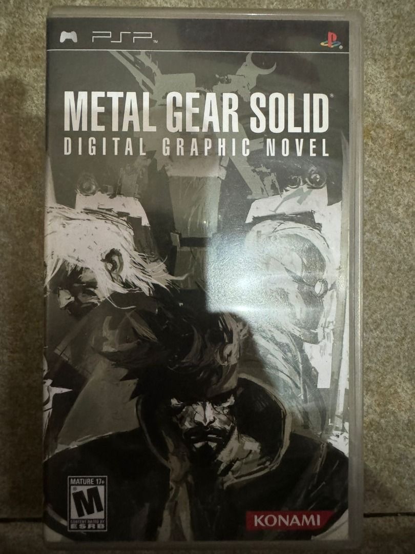 Metal Gear Solid Digital Graphic Novel PSP R1, Video Gaming, Video Game Consoles, PlayStation on ...