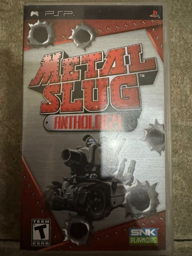 Metal Slug Anthology PSP R1, Video Gaming, Video Game Consoles ...