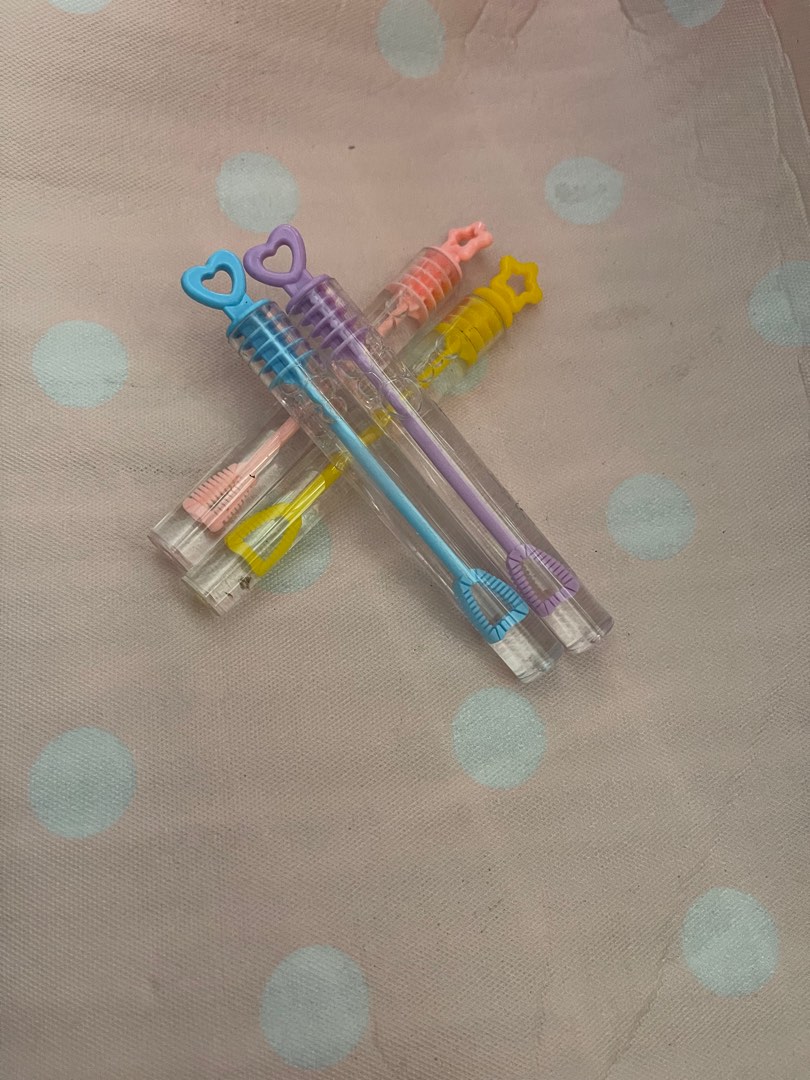 Mini Bubbles Wand Stick, Hobbies & Toys, Toys & Games on Carousell