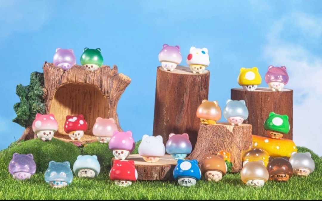 Mushroom cat choco teddy, Hobbies & Toys, Memorabilia & Collectibles ...