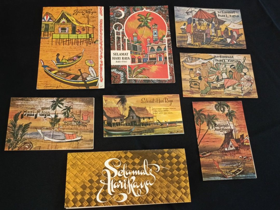 Vintage Kad Raya 1970-90s, Hobbies & Toys, Collectibles & Memorabilia ...