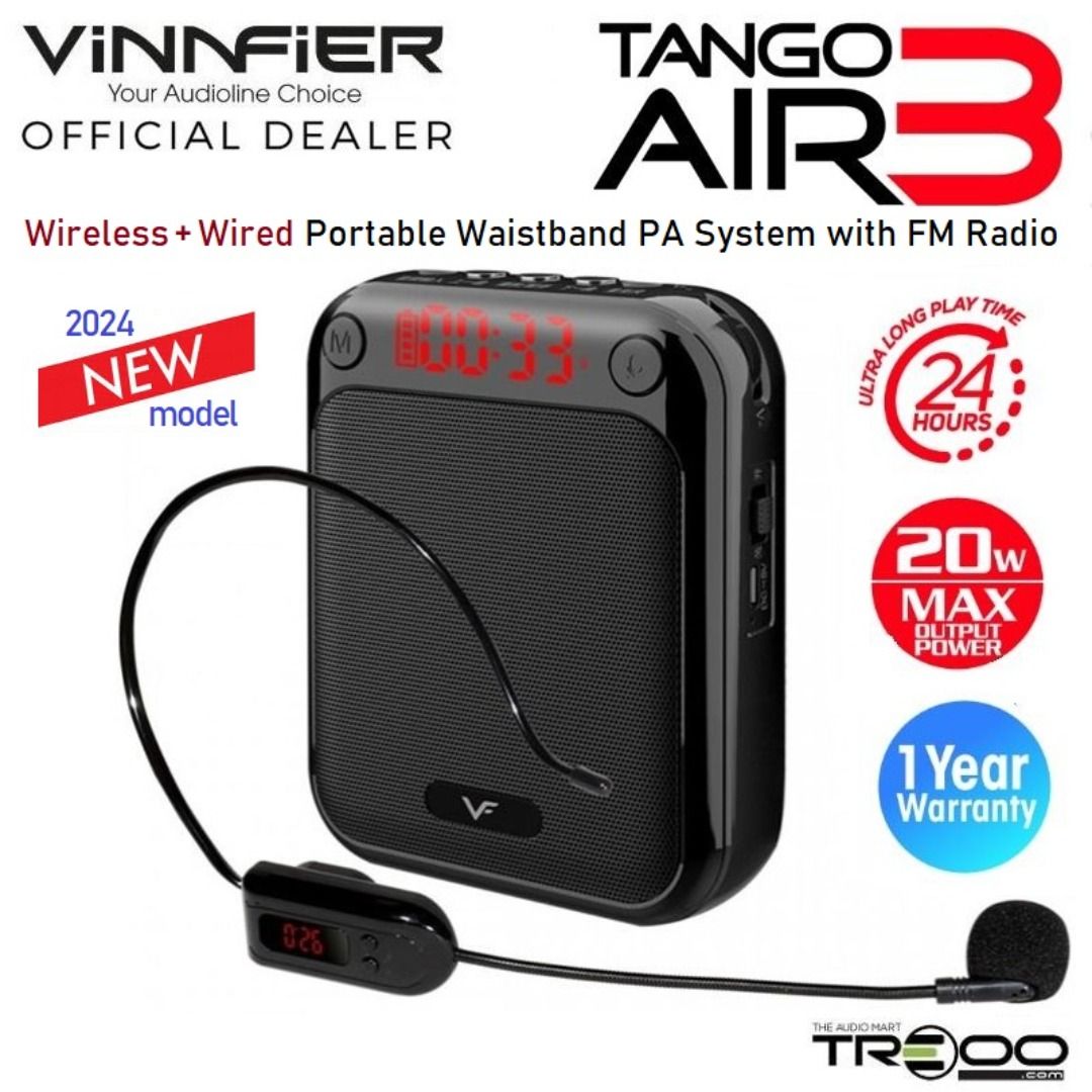 [Official]($2.20 Cashback!) Vinnfier Tango Air 3 Wireless/Wired ...