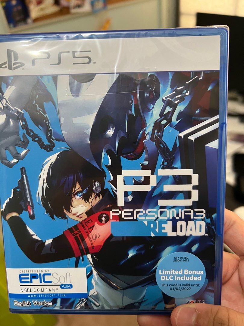 Persona 3 Reload PS5 Sealed w Bonus, Video Gaming, Video Games ...