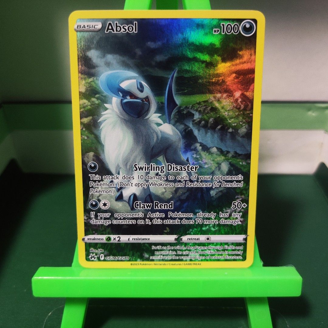 Pokemon TCG - Absol Galarian Gallery, Hobbies & Toys, Toys & Games on ...