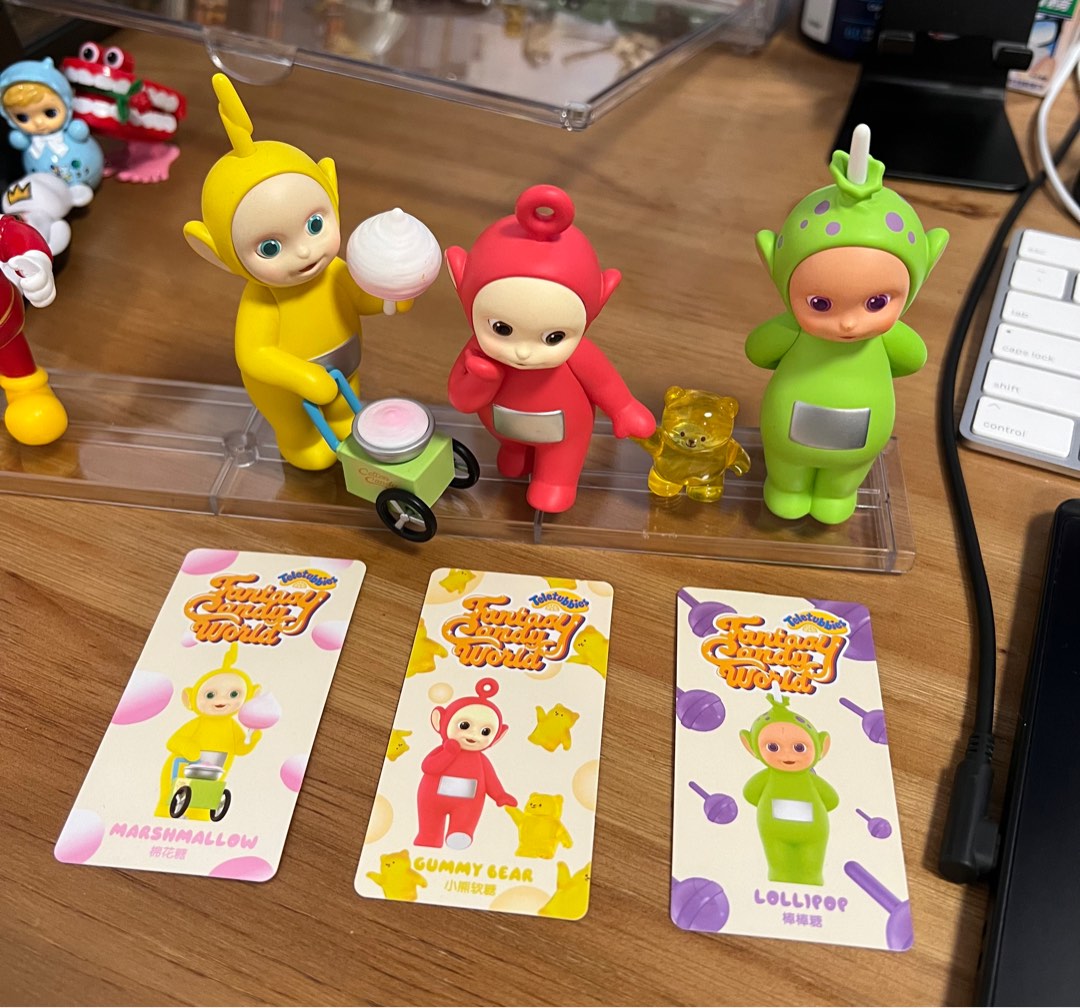 Pop Mart Teletubbies 天線得得B Fantasy Candy World系列盲盒, 興趣及遊戲, 玩具 & 遊戲類 ...