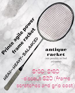 Head Power HELIX 5000 Badminton Racket - 2pcs, Sports Equipment, Sports & Games, Racket & Ball ...