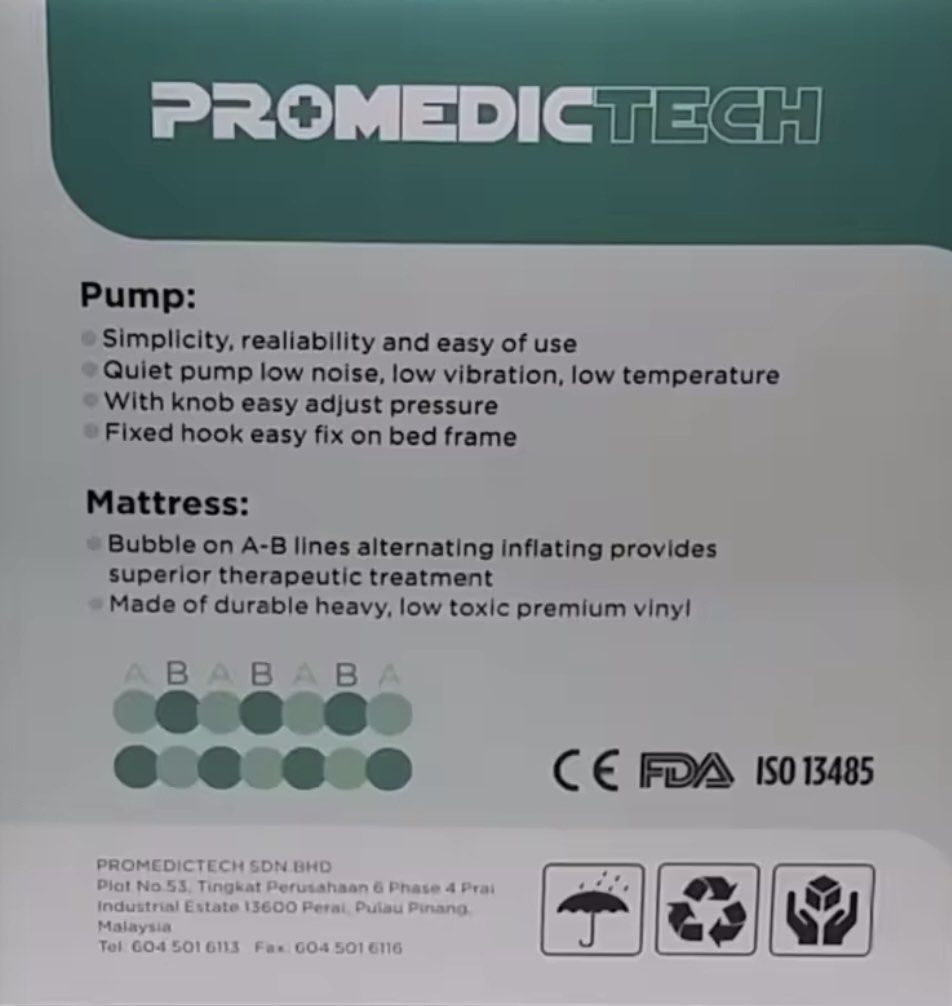 Promedictech Bubble Mattress MT-N533, Furniture & Home Living ...