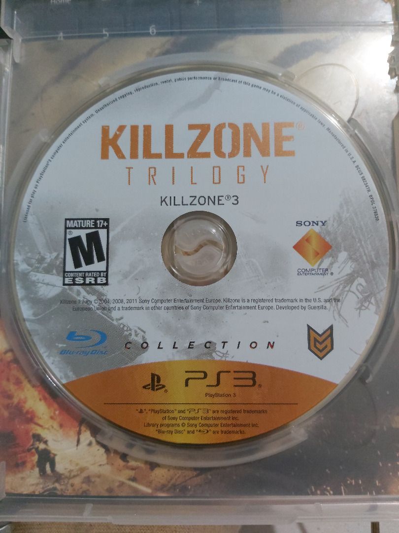 PS3 Game Killzone Trilogy, Video Gaming, Video Games, PlayStation on ...