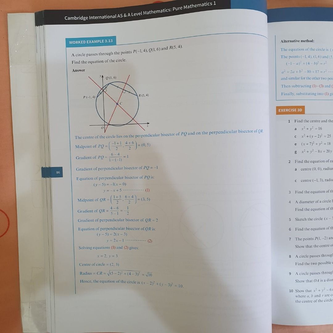 PURE MATHEMATICS 1 COURSEBOOK CAMBRIDGE INTERNATIONAL AS & A LEVEL ...