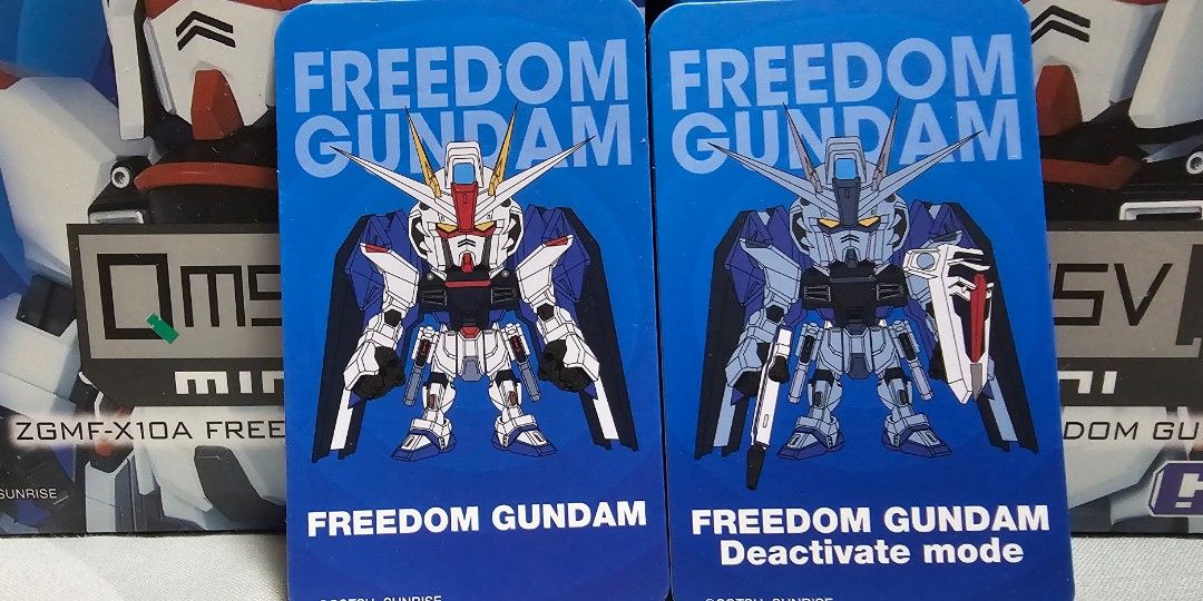 QMSV MINI FREEDOM GUNDAM, Hobbies & Toys, Toys & Games on Carousell
