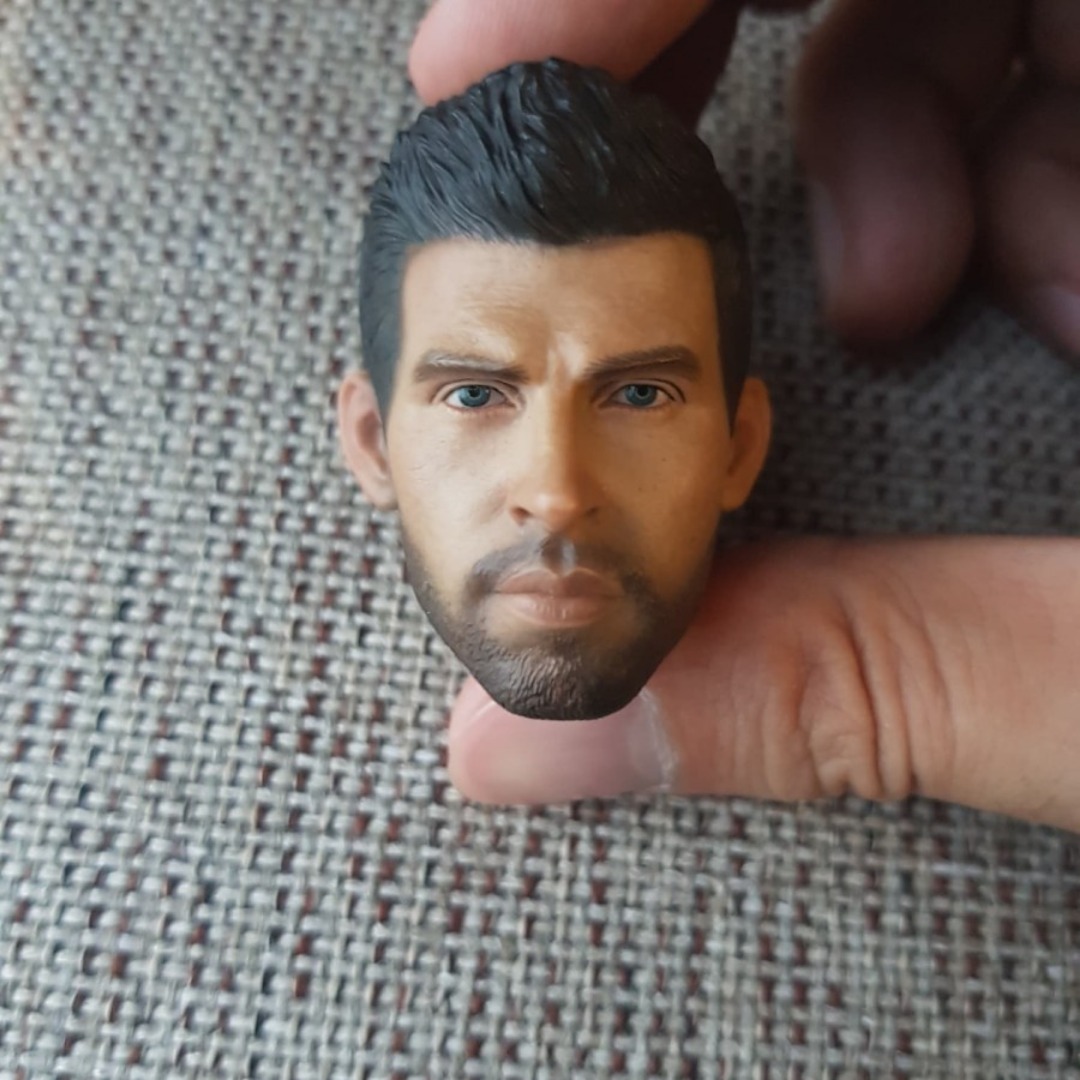 RARE HS Headsculpt 1:6 Gerard Pique ZCWO Original, Toys & Collectibles ...